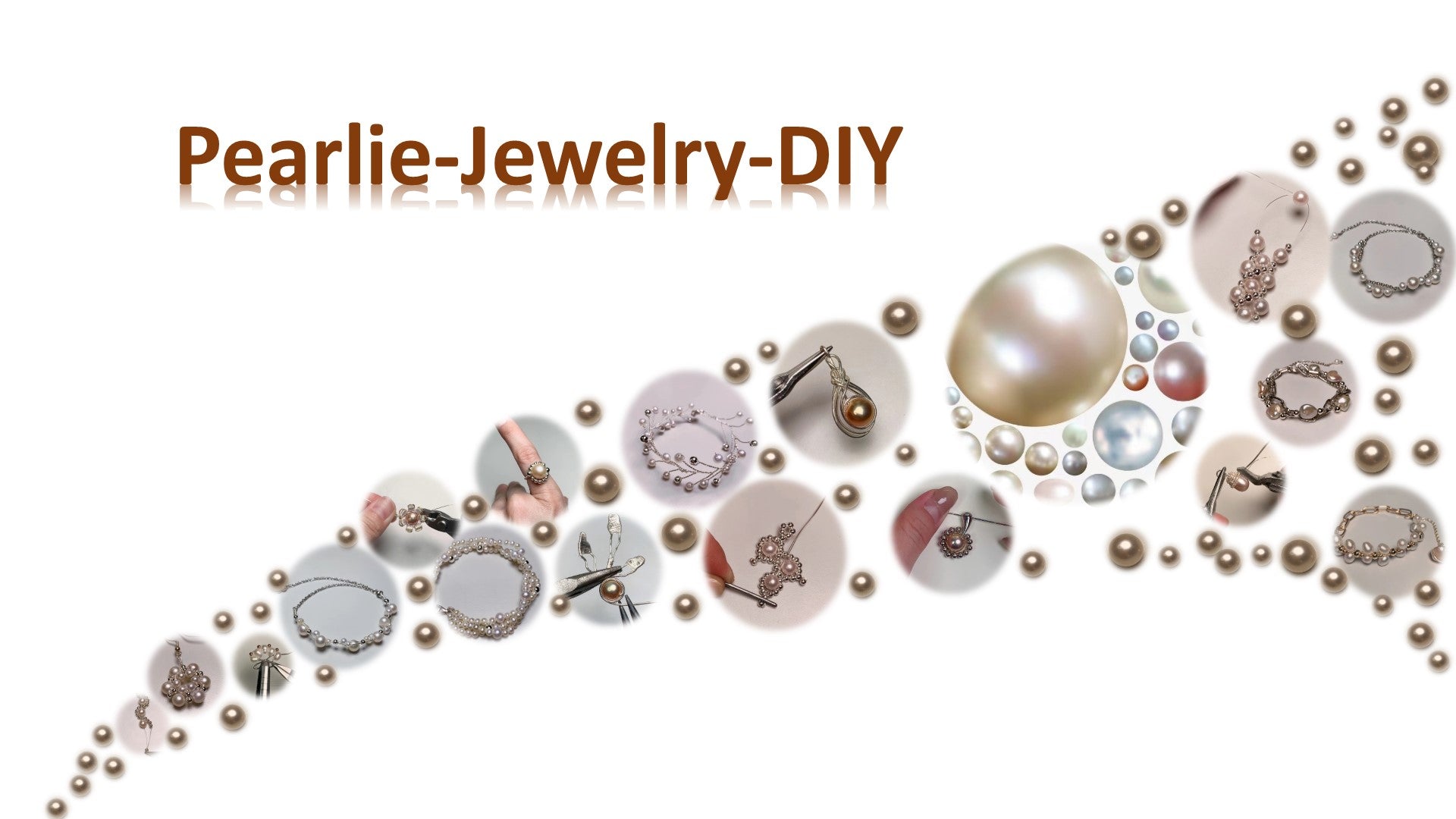 Pure natural pearl DIY jewelry, a symbol of beauty and love – Pearlie ...